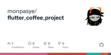 Github Monpasyefluttercoffeeproject