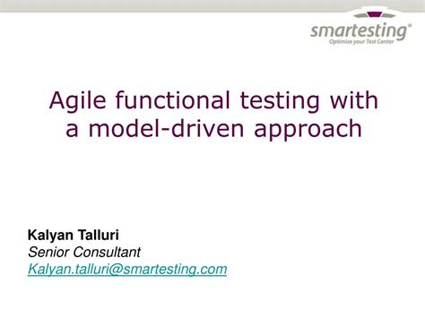 Ppt Adopt Smartesting Technology With Model Based Testing Powerpoint