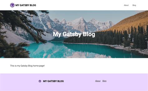 building a gatsbyjs blog layout and featured images
