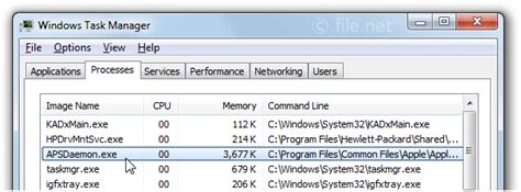 Apsdaemon Exe Windows Process What Is It
