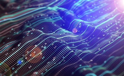 Stream Digitization Program Code Field Big Data Stream Stock