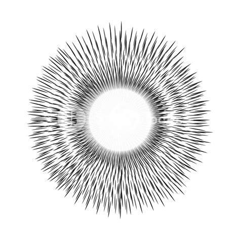 Line Burst Vector At Collection Of Line Burst Vector