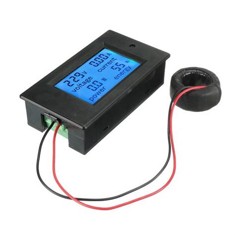 LCD Display Digital Current Voltage Power Energy AC V A Makers Electronics
