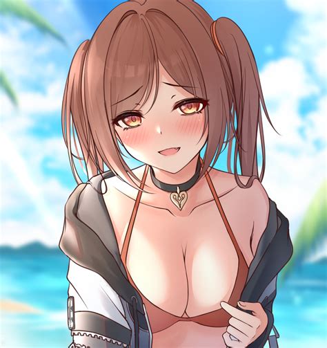 Monaka Curl Original Bad Id Bad Pixiv Id Highres 1girl D Bikini