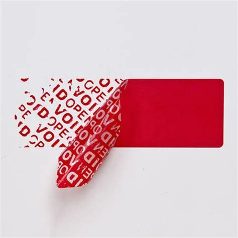 Red Void Tamper Evident Label At Best Price In Greater Noida Sai