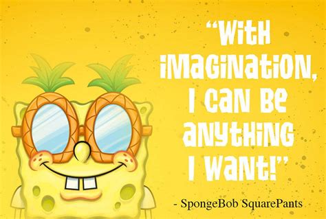 Spongebob Imagination Quotes