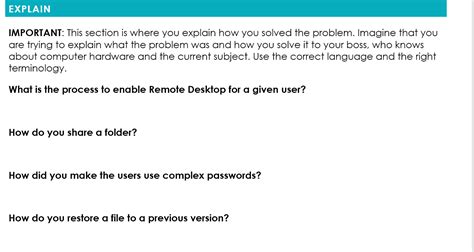 Solved Configure The Windows Operating System You Work As Chegg Com