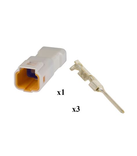 Kit Connector Jwpf Female 3 Way