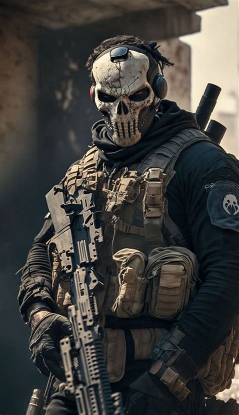 Pin By Jackson Daniels On Armor Ghost Soldiers Warrior Concept Art