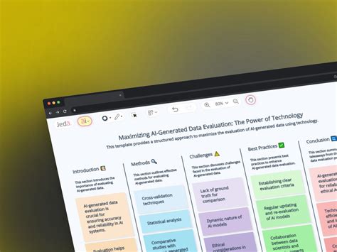 maximizing ai generated data evaluation the power of technology 💡🧠