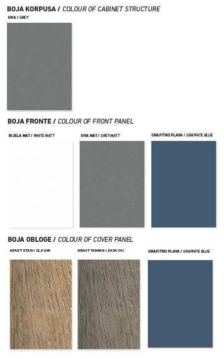 Armal Dalia 122x54 5x32 Cm Viseći Kupaonski Ormarić Dvije Ladice