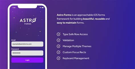Github Plummerastro Forms An Approachable Ios Forms Framework For Building Beautiful