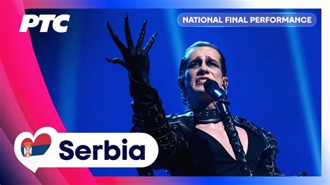 Lavina Kraj Mene Serbia National Final Performance