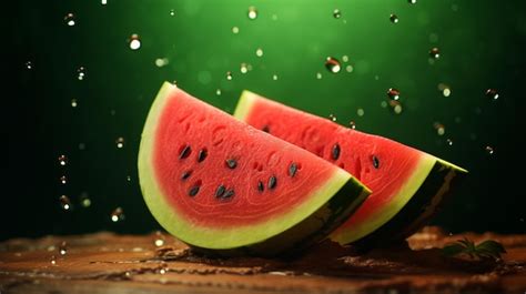 Premium Ai Image Watermelon Animation