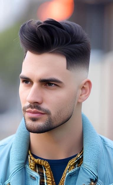 Premium Ai Image Mens Hairstyles For The Modern Man