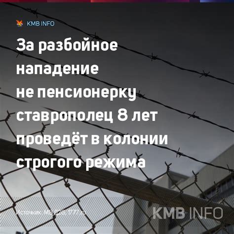За разбойное нападение не пенсионерку ставрополец 8 лет проведёт в колонии строгого режима