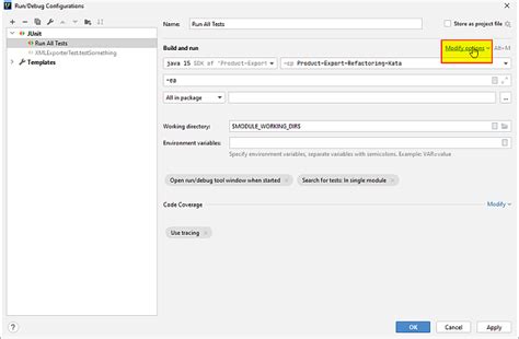 how to activate branch coverage in intellij improve and repeat
