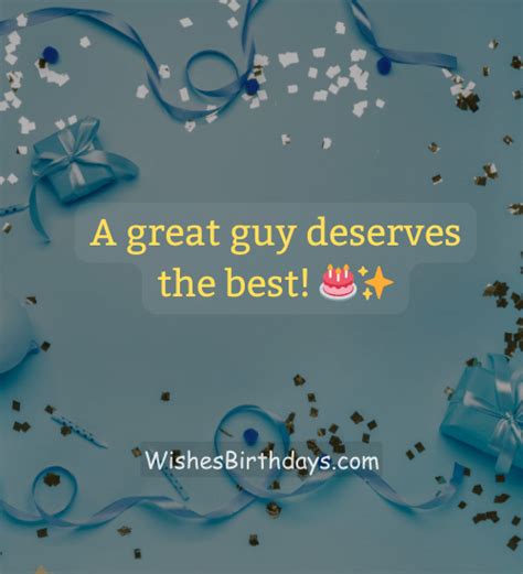 Happy Birthday Wishes For A Guy Wishesbirthdays