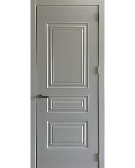 შეღებილი მდფ კარი F 4 Deaf ვანილი 218×76 218×86 Zodi Ge