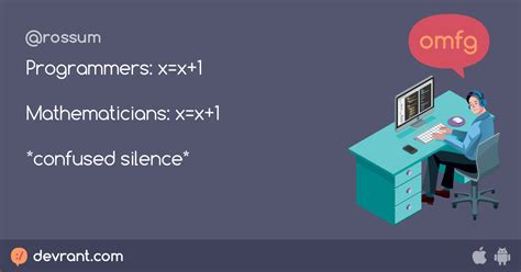 Math Programmers X X 1 Mathematicians X X 1 Confused Silence