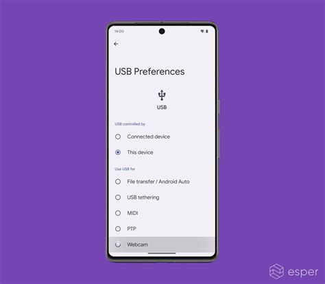 Android 14 Brings Smartphone Webcam Functionality Sammy Fans