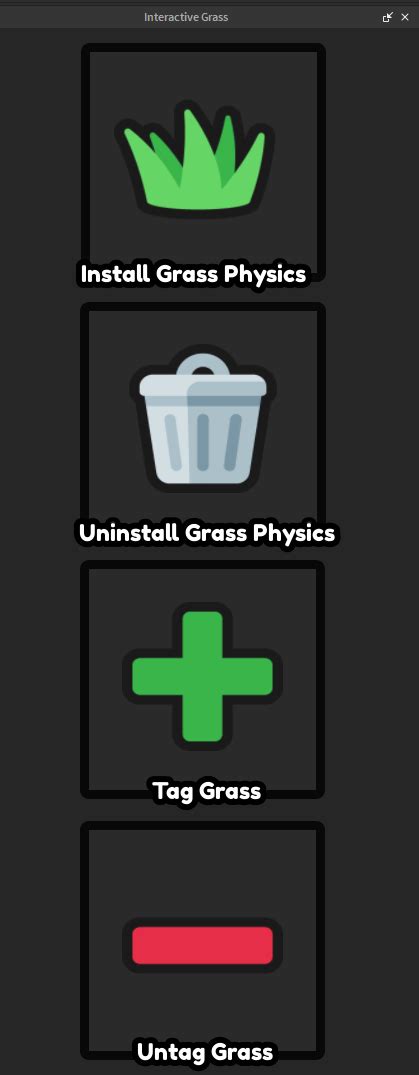 Optimized Interactive Grass Plugin Community Resources Developer Forum Roblox