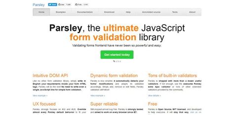 个最佳的 JavaScript 表单验证库 乐耶园