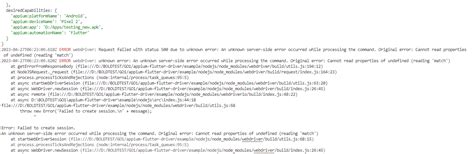 application is launch failed and valuekey couldn t click · issue 453 · appium appium flutter