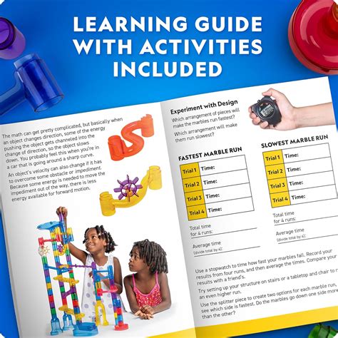 National Geographic Glowing Marble Run Model Ngmrgid80 Instruction Manual