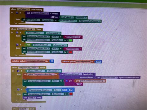 Issue In Blocks Related To Data Received From Bluetooth Mit App Inventor Help Mit App