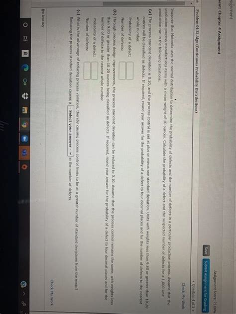 Solved Signment Hent Chapter 4 Assignment Assignment Score
