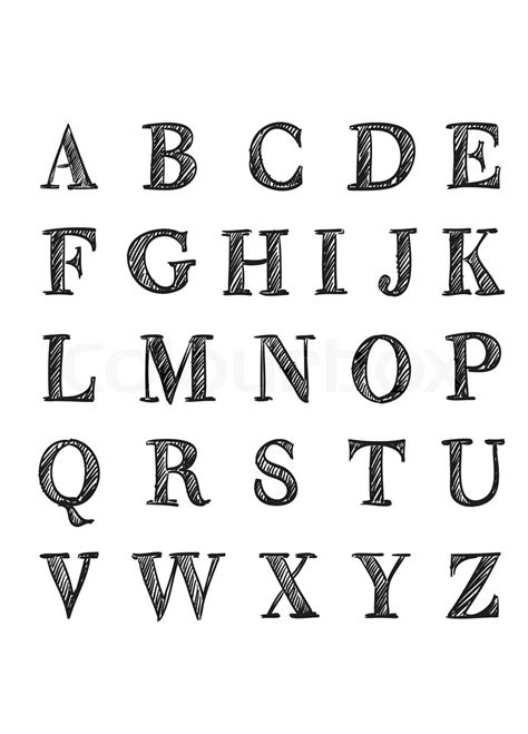 Handlettering Alfabet Handletteren Calligraphy Schreibschrift Schriftarten Kalligraphie