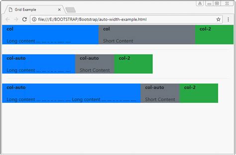 Bootstrap Grid System Tutorial With Examples
