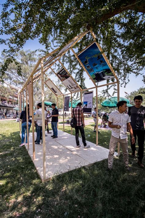 Premium Photo Exhibition Of Architecture In A Pavilion In The Form Of A Solid Pinewood House