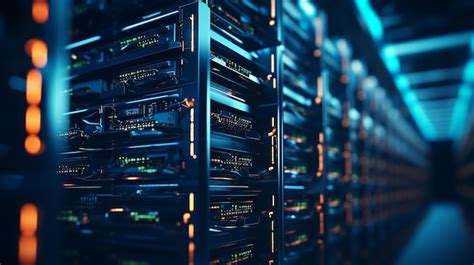 Premium Ai Image It Professional Managing A Network Infrastructure