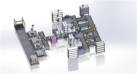 Smart Warehouse Logistics Automation Solution Intelligent Factory