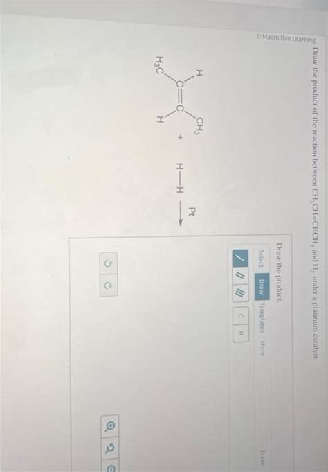 Solved Draw The Product Of The Reaction Between Ch3ch Chch3