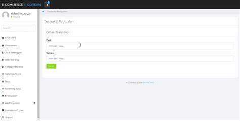 Source Code Website E Commerce Penjualan Baju Dengan Codeigniter Gratis