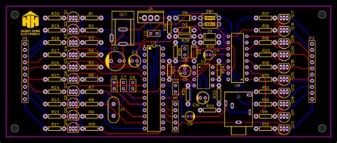 Band LED Spectrum Analyzer Part EasyEDA Open Source Hardware Lab