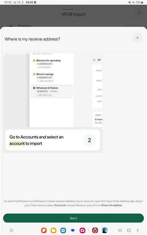 Onboarding Scanning The XPUB Hint Page Where To Find The XPUB Issue Trezor Trezor