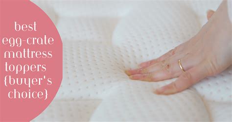 6 Best Egg Crate Mattress Toppers Buyers Choice