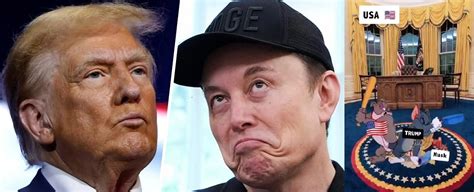 طنز کاربران آمریکایی درباره دعوای ترامپ و ماسک فیلم