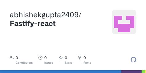 Github Abhishekgupta2409fastify React