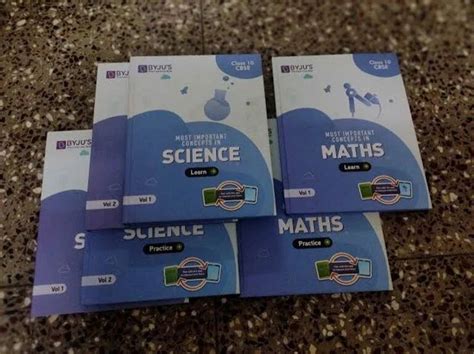 Byjus Class 10 Cbse All 7 Books New Condition At ₹ 5000set Satna