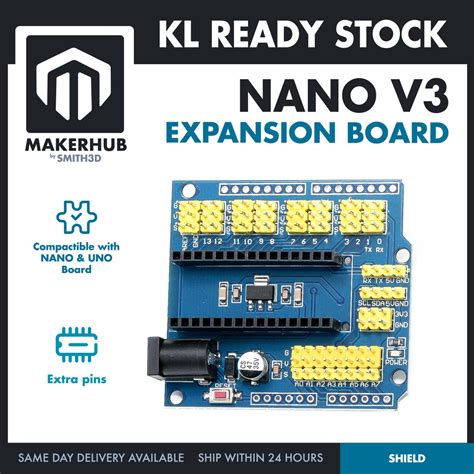 Nano Expansion Shield For Arduino Nano R3 Shopee Malaysia