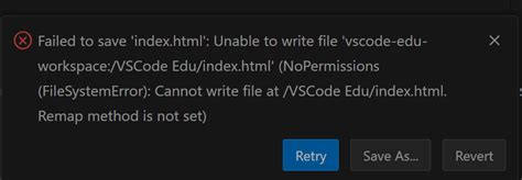 Html Project Not Saving Projects Vs Code For Education User Community