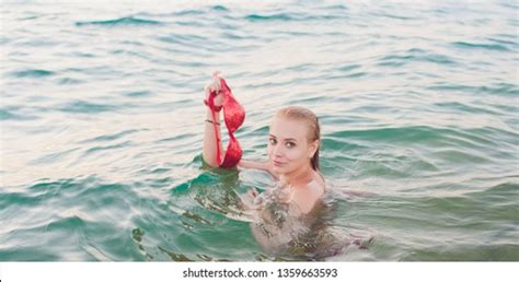 Beautiful Blond Topless Bikini Beach Over 348 Royalty Free Licensable