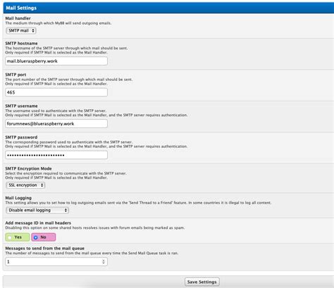 Easily Configure MyBB SMTP InMotion Hosting