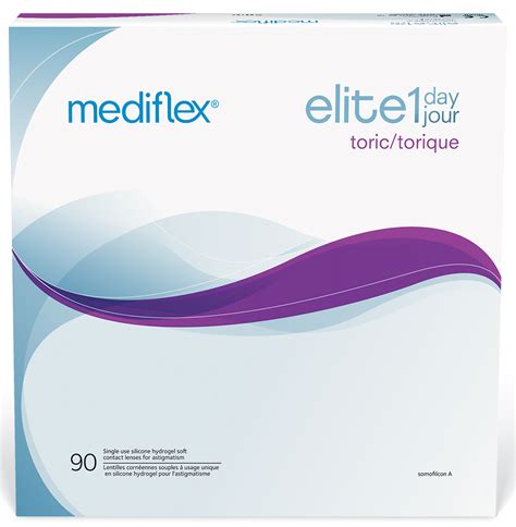 Buy Mediflex® Elite 1 Day Toric Contact Lenses by Dr. Bruce