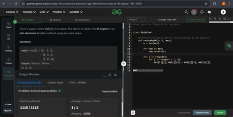 Simran On Linkedin Gfg160 Geekstreak2024 Geekstreak2024